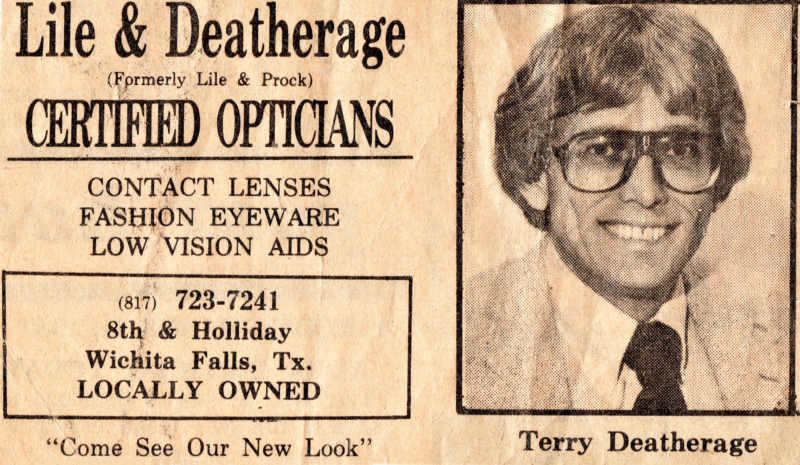 About Deatherage Certified Opticians, Wichita Falls